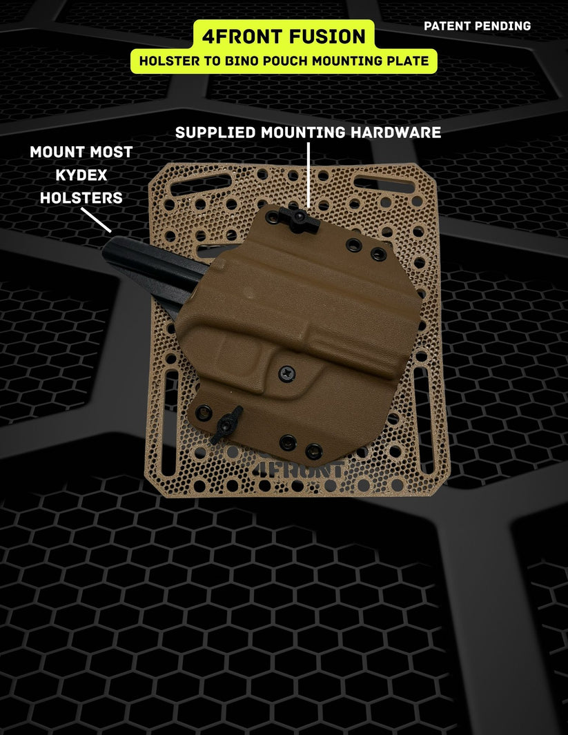 Fusion Plate - Chest holster adapter for bino packs – 4Front Online Store